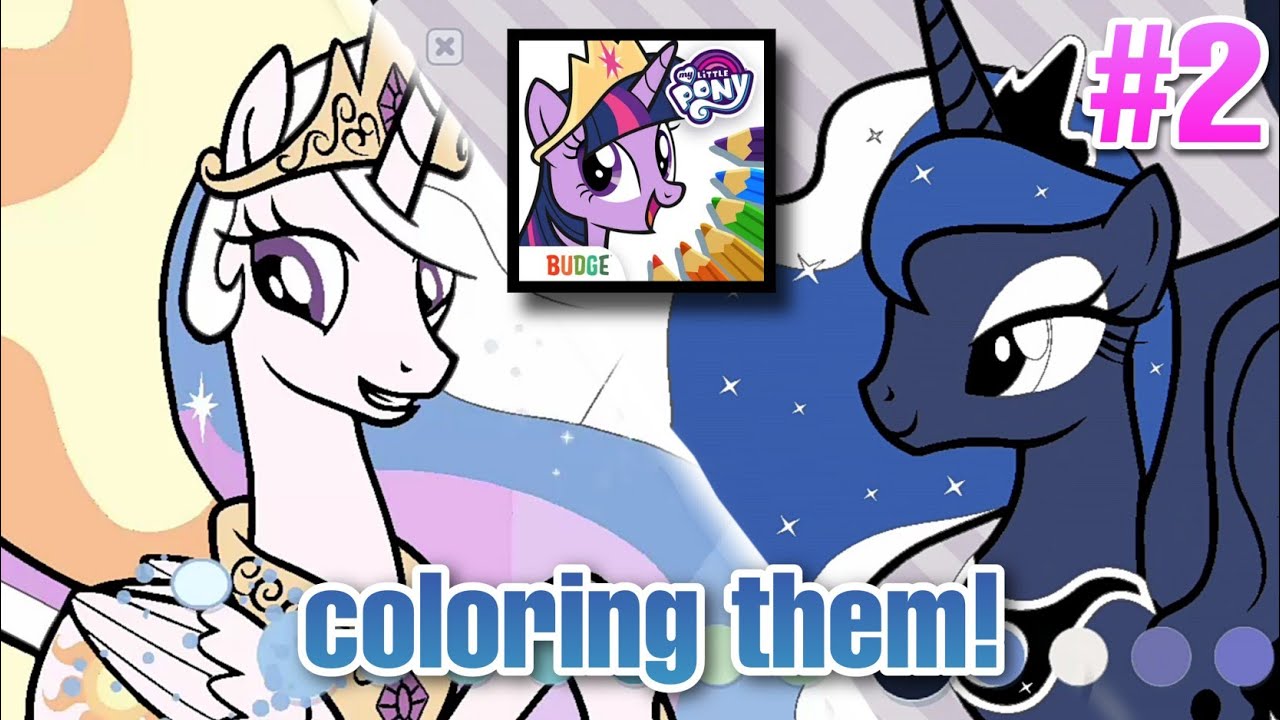 My little pony color by magic | gameplay walkthrough part #2 - YouTube