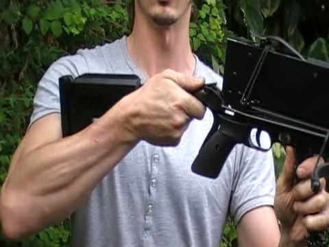 Part 1 Prototype tactical pump-action crossbow. - YouTube