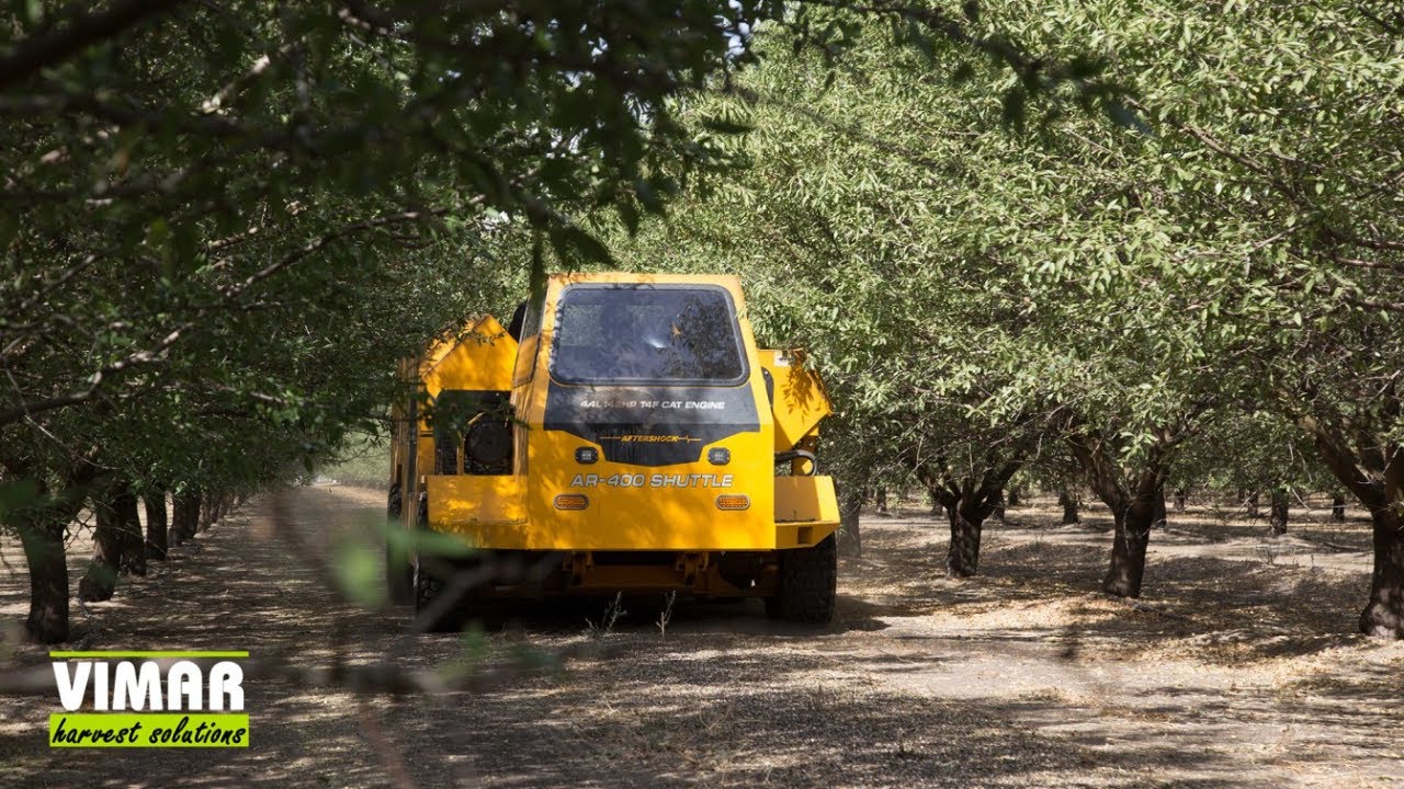 Cosecha con lanzadera Aftershock AR400 de OMC y harvester E-3850 de ...