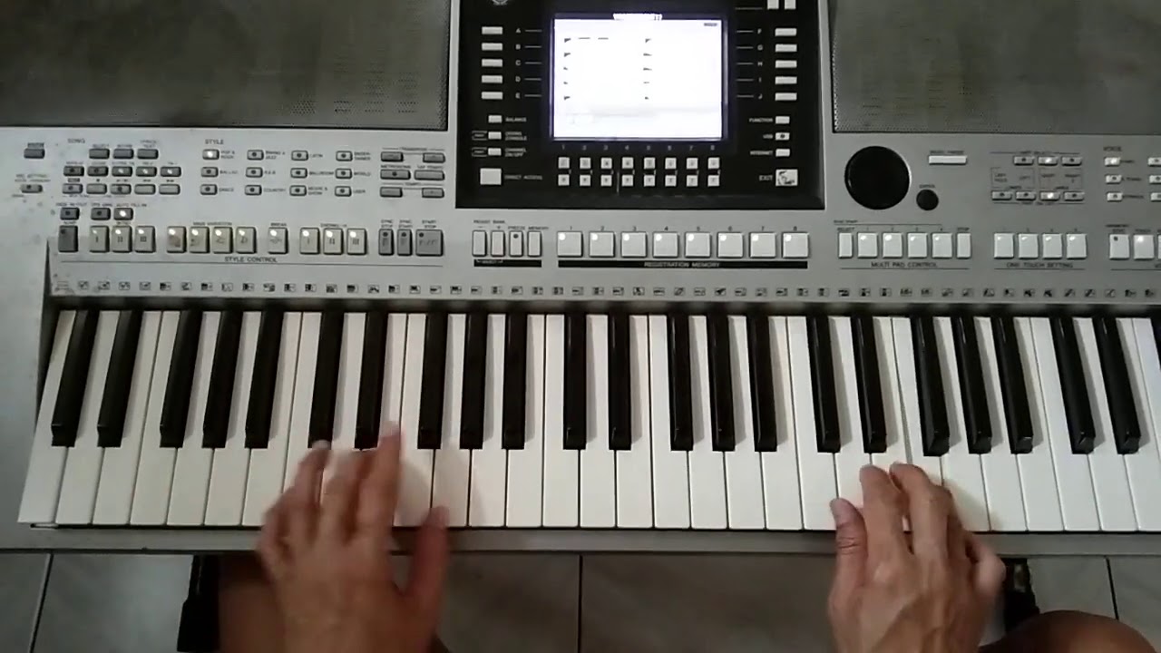 Belajar piano/keyboard mudah "Indonesia Raya" tutorial nada dasar C ...