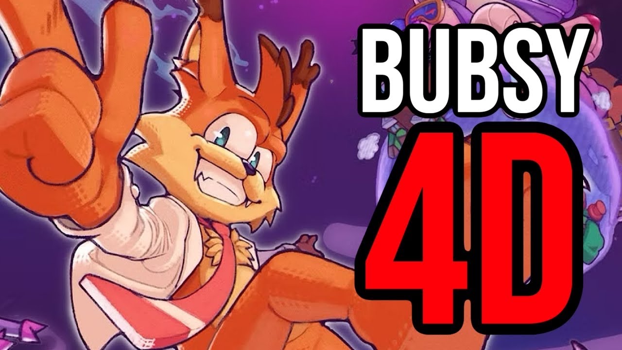 Bubsy 4D looks... - YouTube