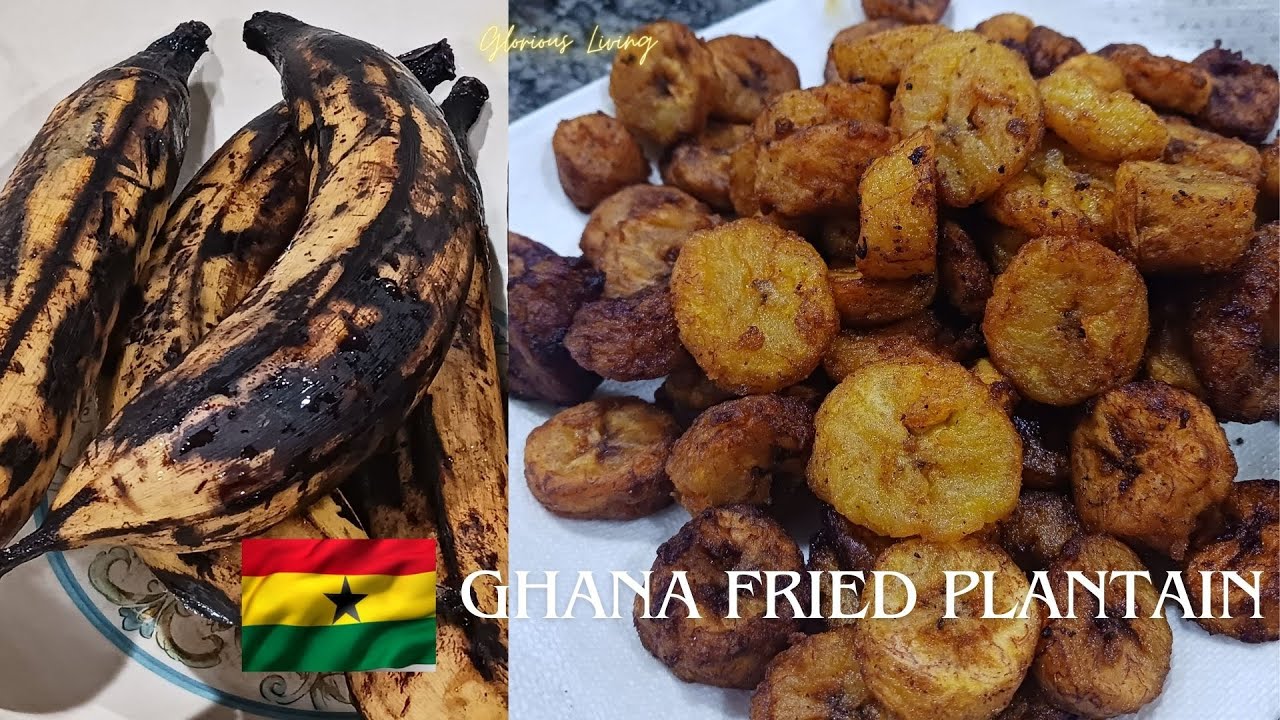 How To Season and Fry Ripe Plantain or Banana// Africa Cooking Recipe ...