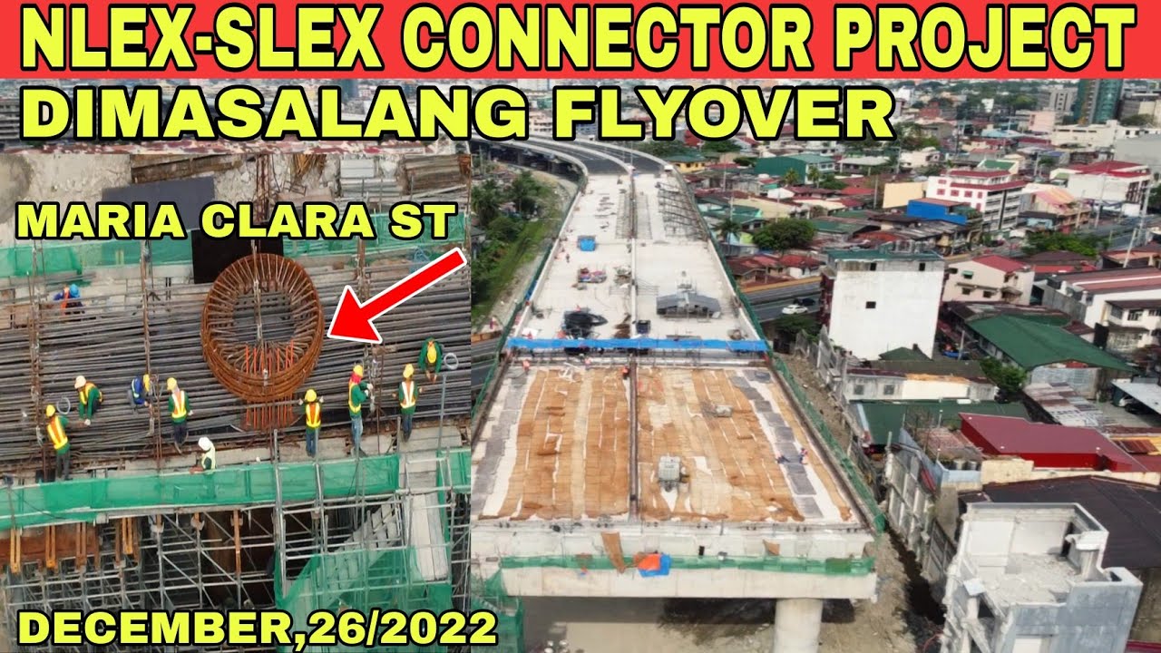 NLEX-SLEX CONNECTOR PROJECT DIMASALANG FLYOVER DECEMBER,26/2022 UPDATE ...