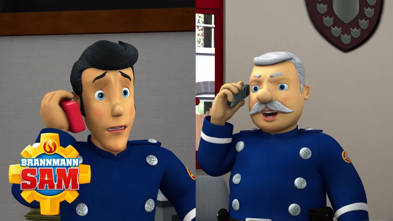 Elvis og Steele | Brannmann Sam | Tegneserier for barn - YouTube