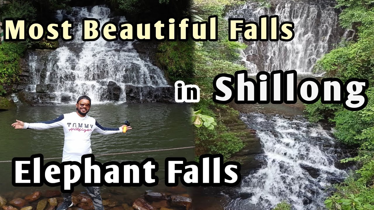 Elephant Falls !! Most Beautiful Waterfall in Shillong !! Meghalaya ...
