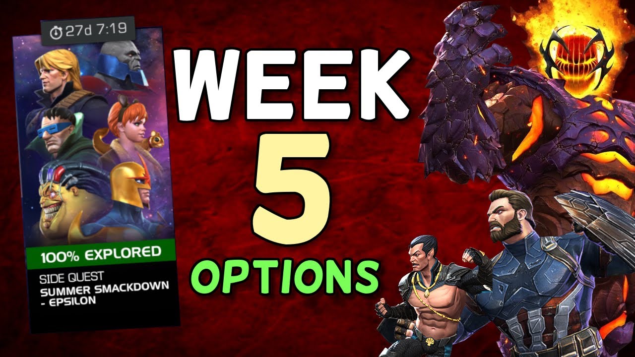 Summoner Smackdown Week 5 | Marvel Contest Of Champions - YouTube