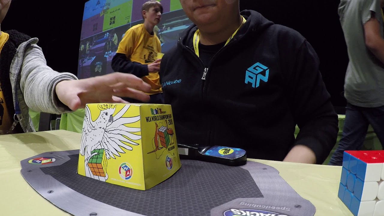 9.41 Official Square-1 single!! [WCA World Championship 2019] - YouTube