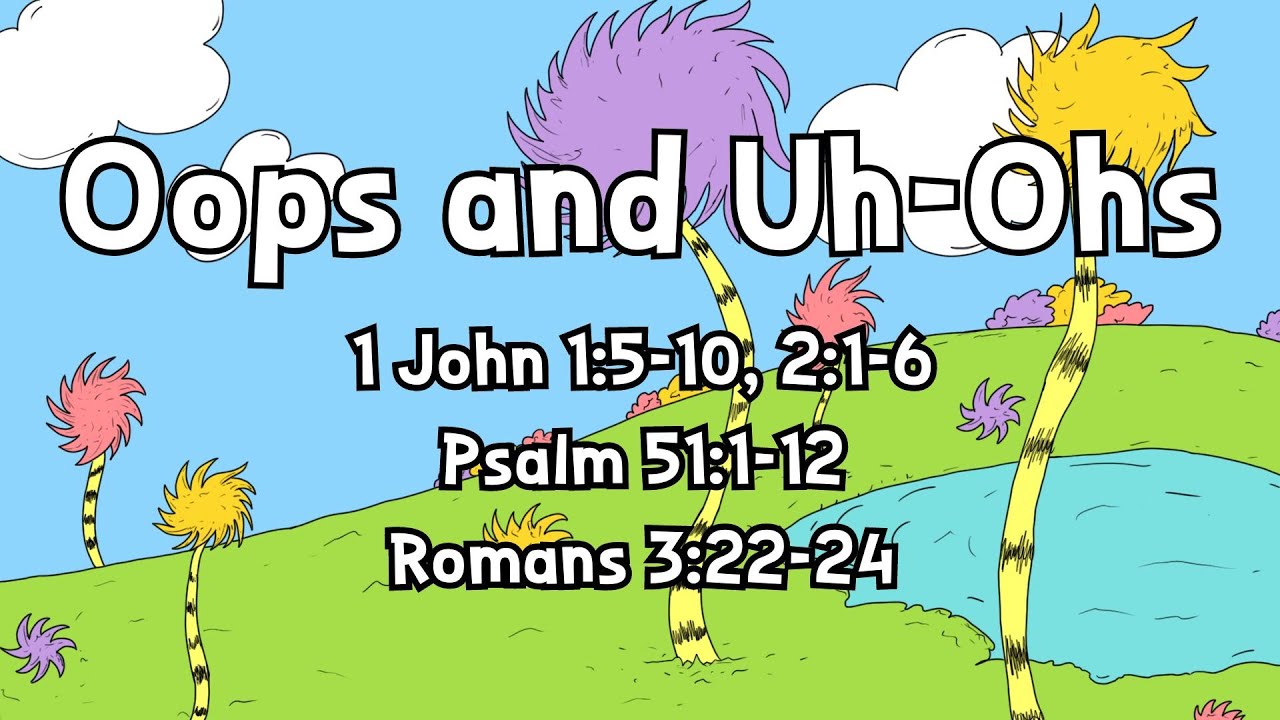 A Summer of Seuss: Oops and Uh-Ohs - 11 AM Traditional Service - YouTube