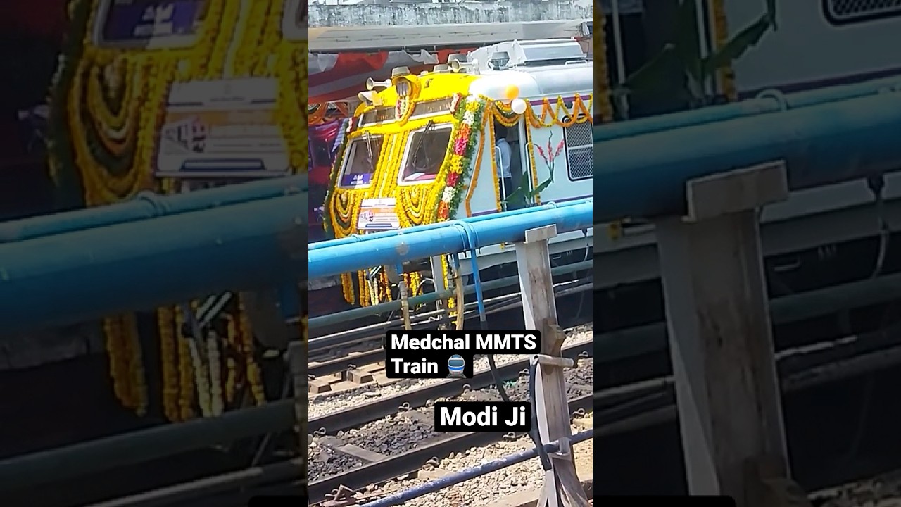 Medchal MMTS Train, MODi ji || Secunderabad Station #new #reels #live # ...