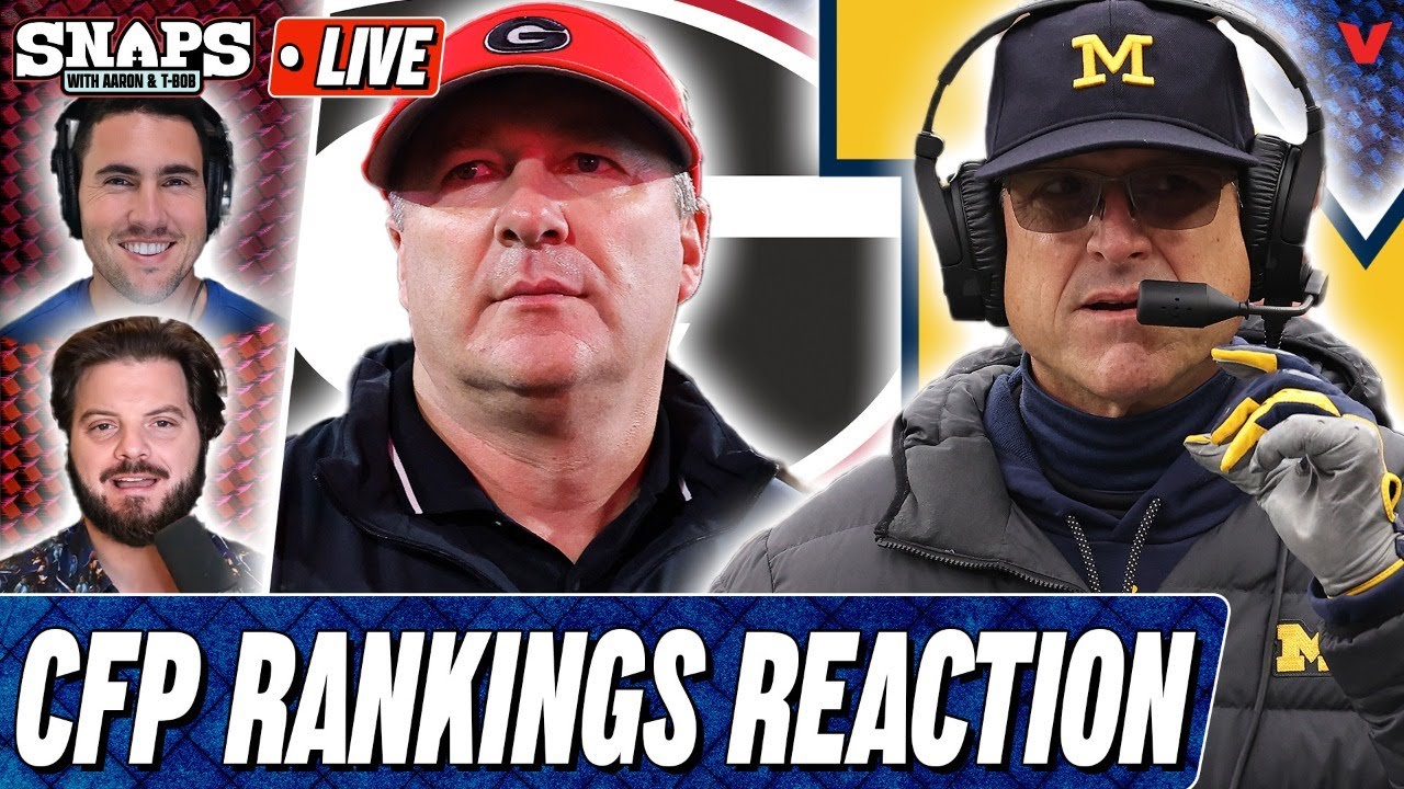CFP Ranking Reaction: Georgia & Alabama battle for playoff spot ...