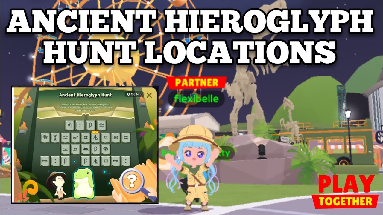 SIMPLE GUIDE FOR ANCIENT HIEROGLYPH HUNT ! | Play Together - YouTube