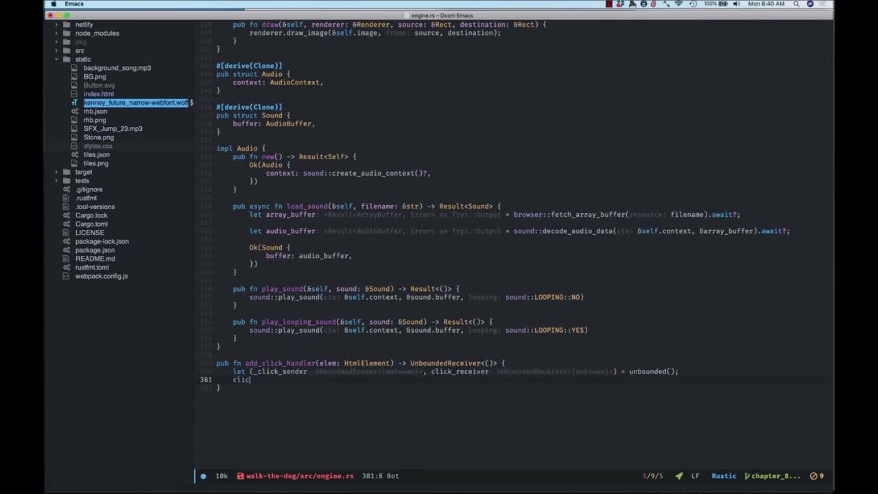 Game Development with Rust and WebAssembly | 8.Adding a UI - YouTube