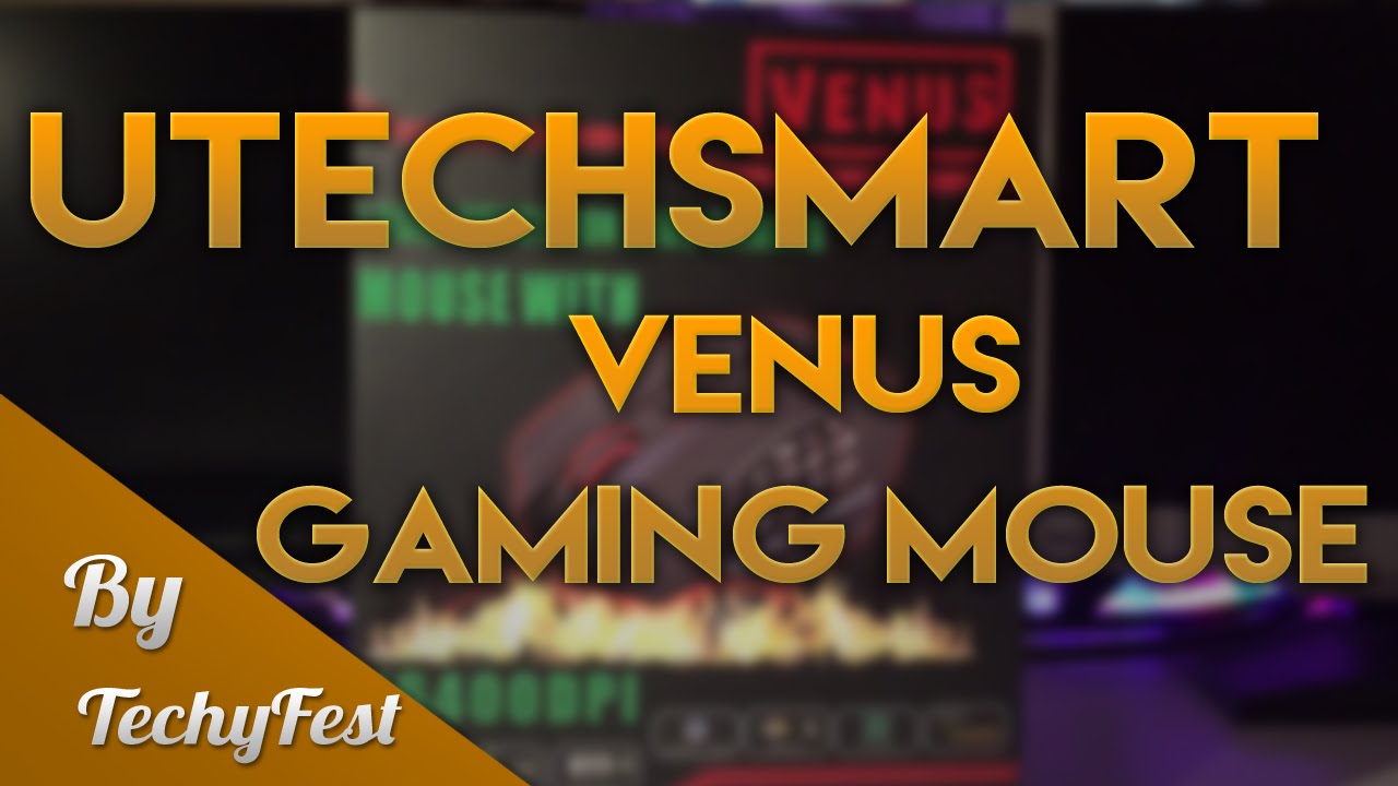 Utechsmart Venus MMO Gaming Mouse Unboxing/ First look/ Review - YouTube