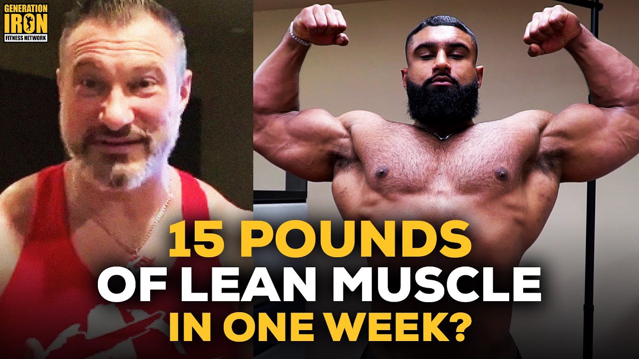 Can Tony Huge Really Build 15 Pounds Of Lean Muscle In One Week? | GI ...