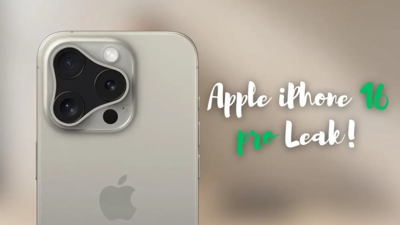 iPhone 16 Pro Leaks-Bronze Color and Bigger Display Revealed! - YouTube