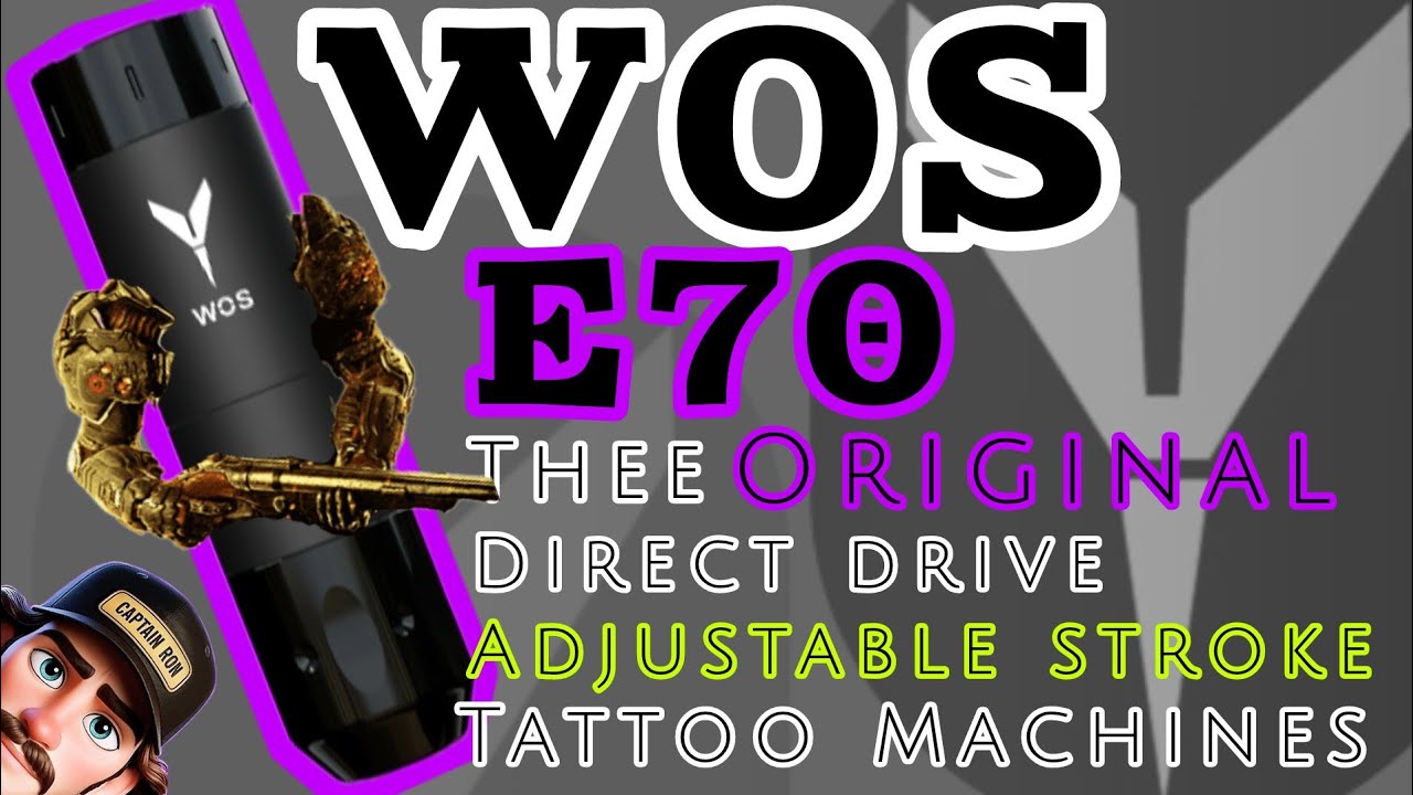 WOS E70 - Long Form Tattoo Machine Review - Warriors Tattoo Supply ...