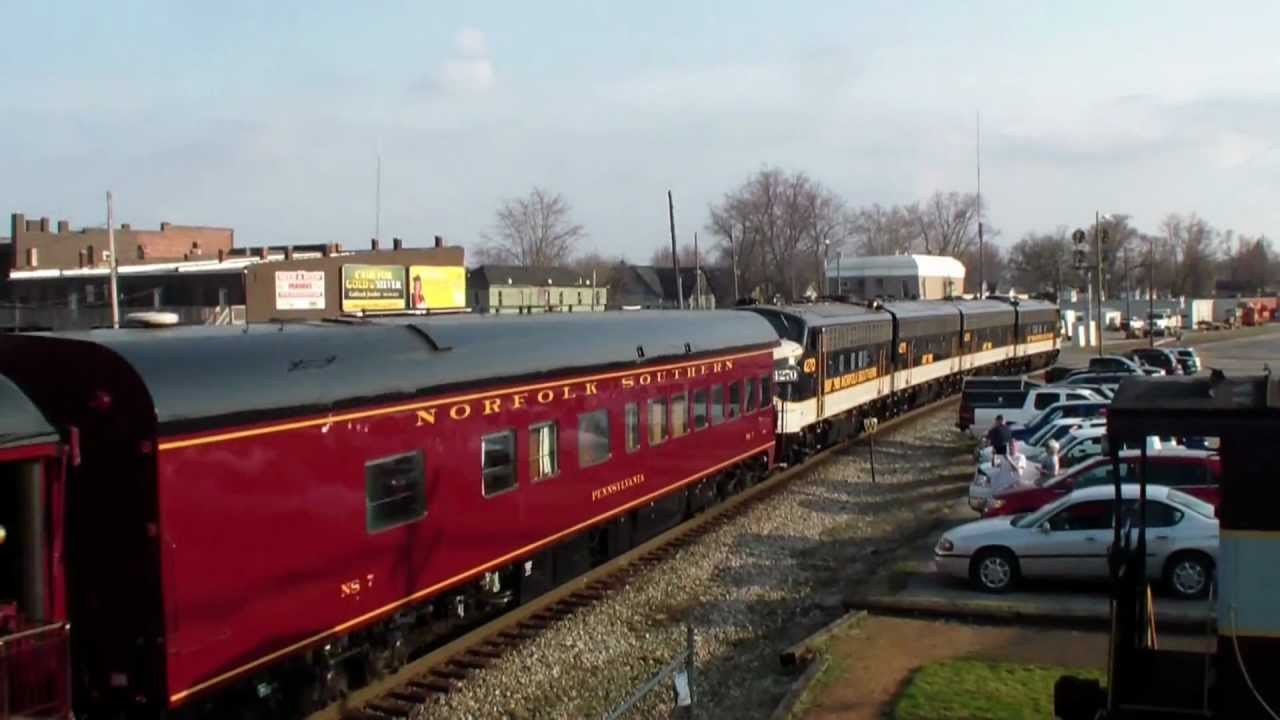 Norfolk Southern F7 #4271 A-B-B-A - YouTube