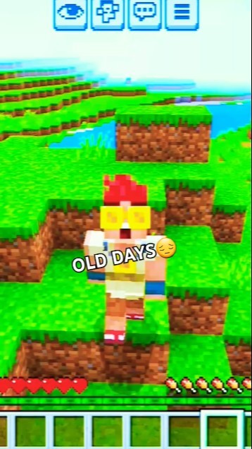 minecraft old days😔 #minecraft #gaming #technogamerz #minecraftsurvival ...