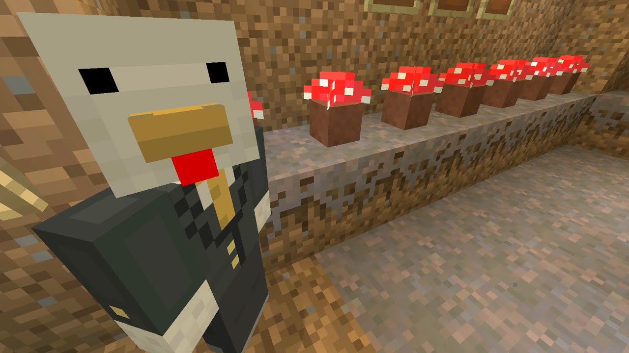 Minecraft Xbox - Sky Den - Mushroom Look Alikes (78) - YouTube