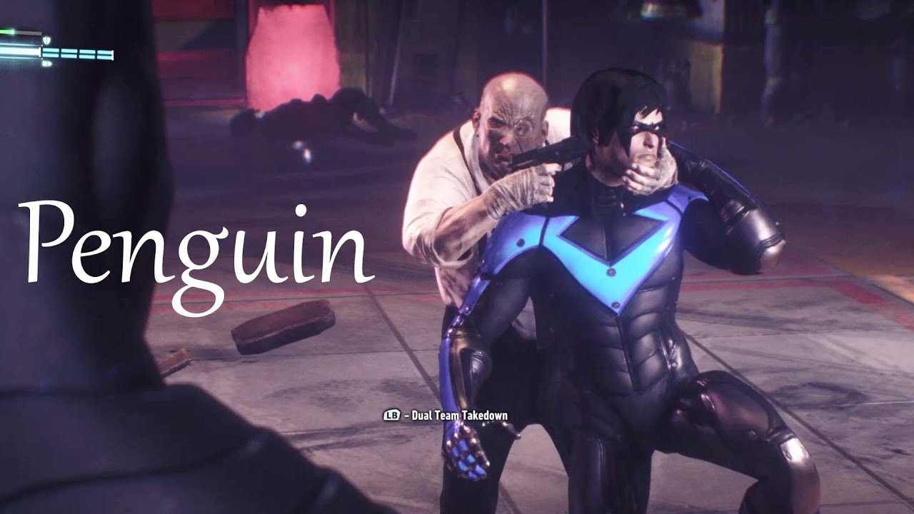 Batman Arkham Knight - Penguin Boss Fight - YouTube