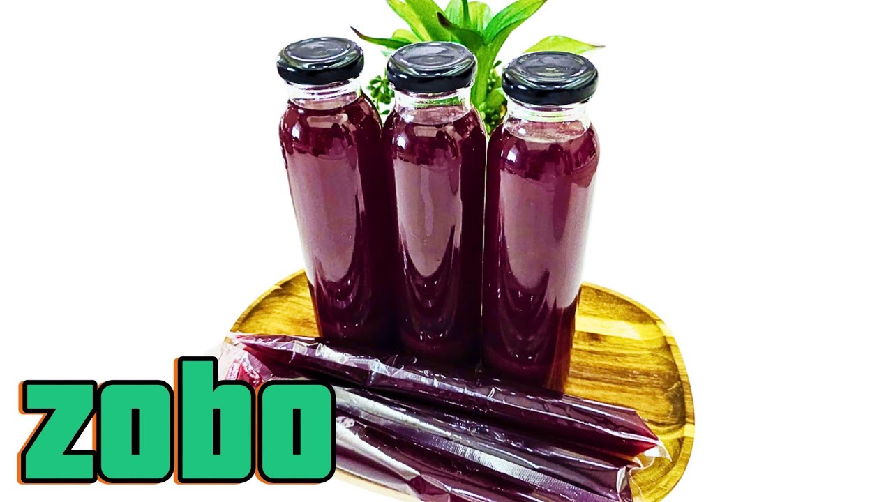 HEALTHY & FRUITY ZOBO DRINK RECIPE l HEALTHY HIBISCUS TEA - YouTube