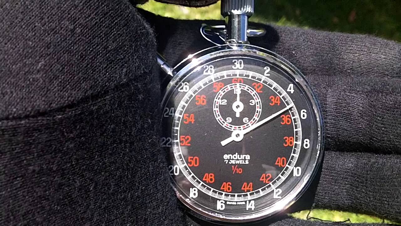 Swiss stop watch - YouTube