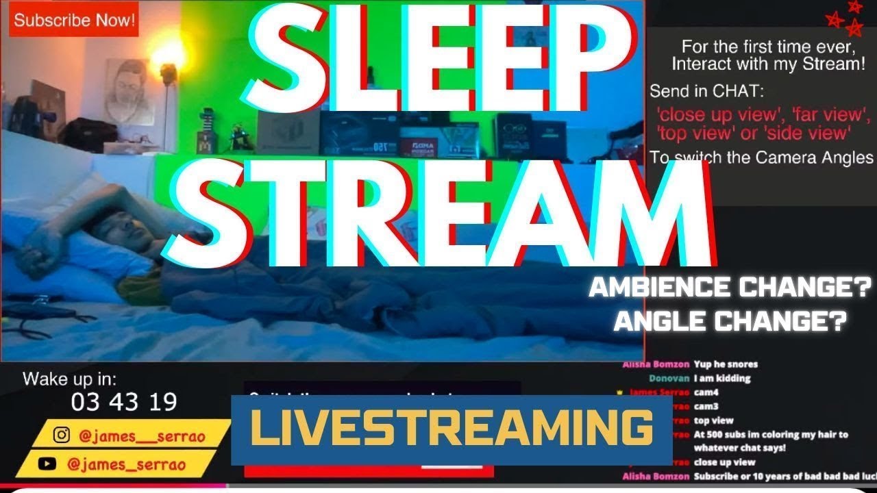Sleep Stream with me! - YouTube