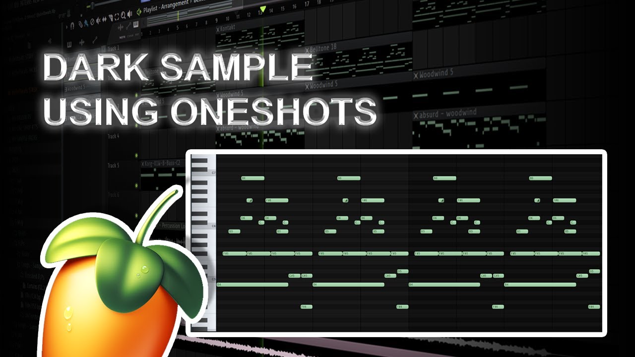 How to make Dark Samples FROM SCRATCH using ONLY ONESHOTS | FL Studio ...