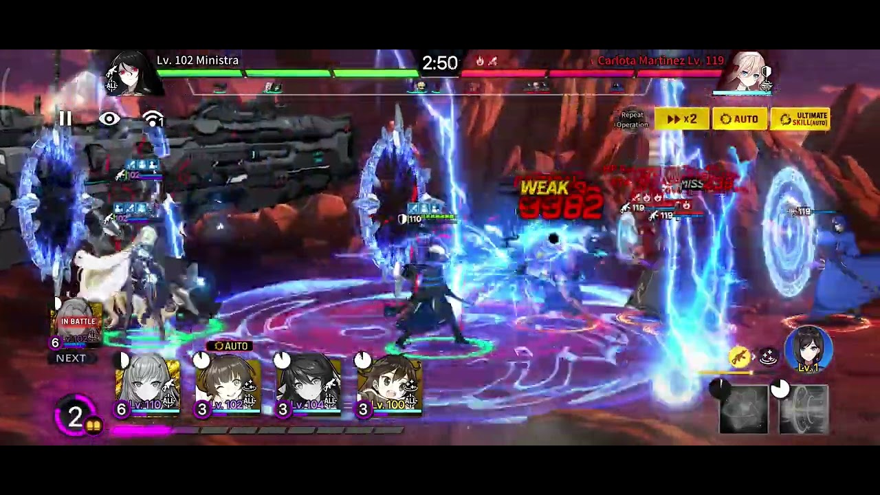 Full auto 3-star chapter 9 act 4-2 "Crown Prince" - Counter:Side - YouTube