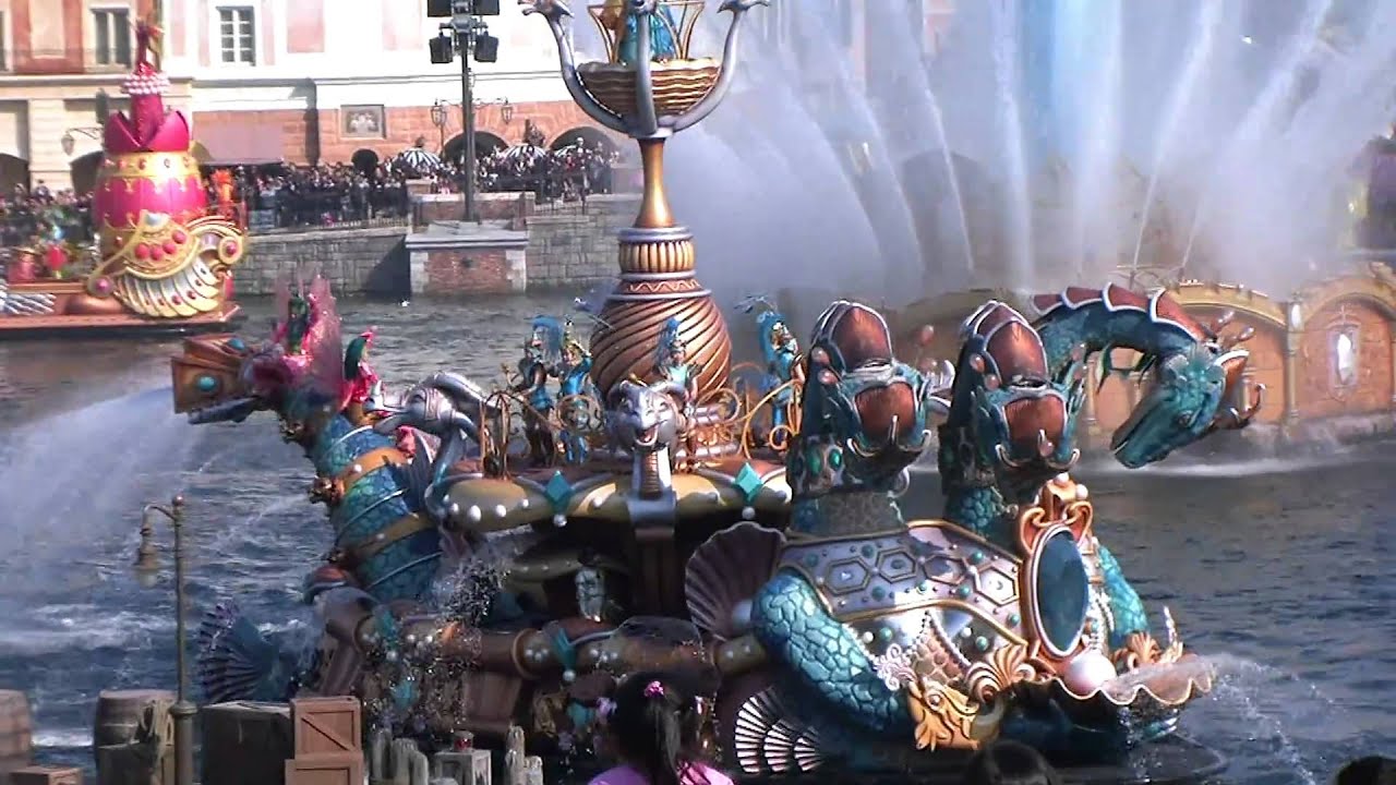 Disney sea Parade of Tokyo - YouTube