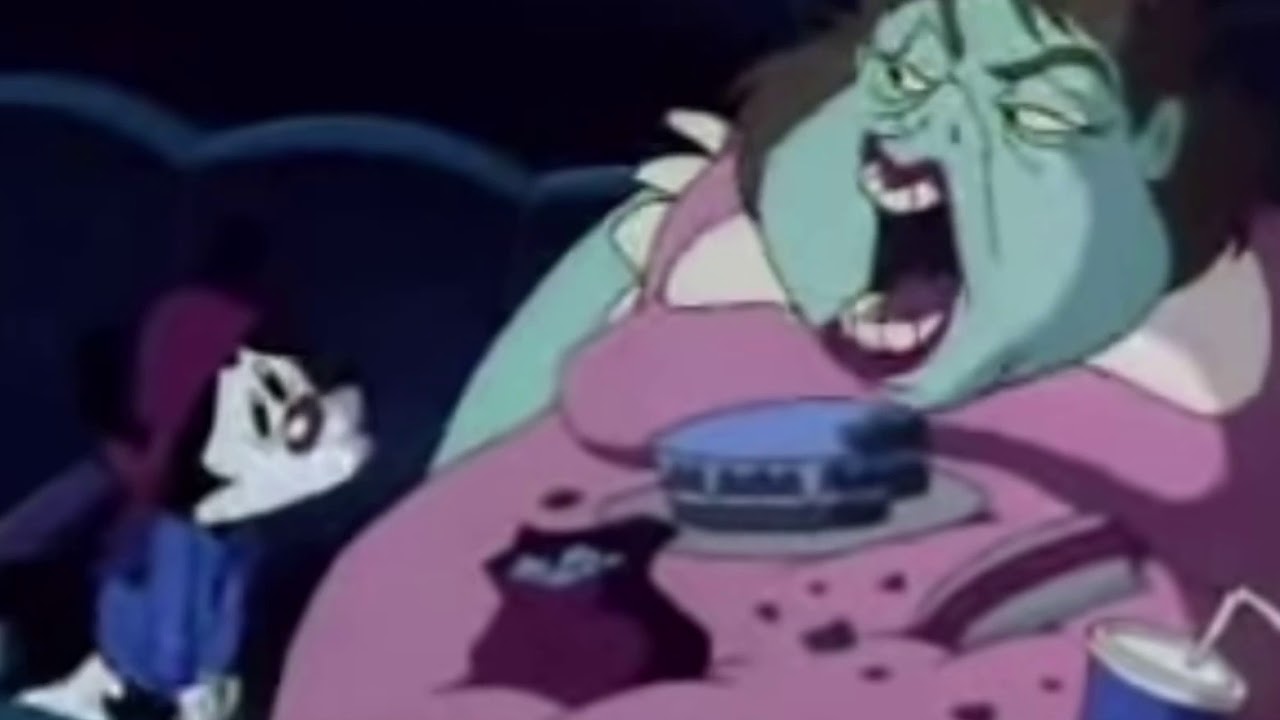 Wakko encounters a fat lady - YouTube