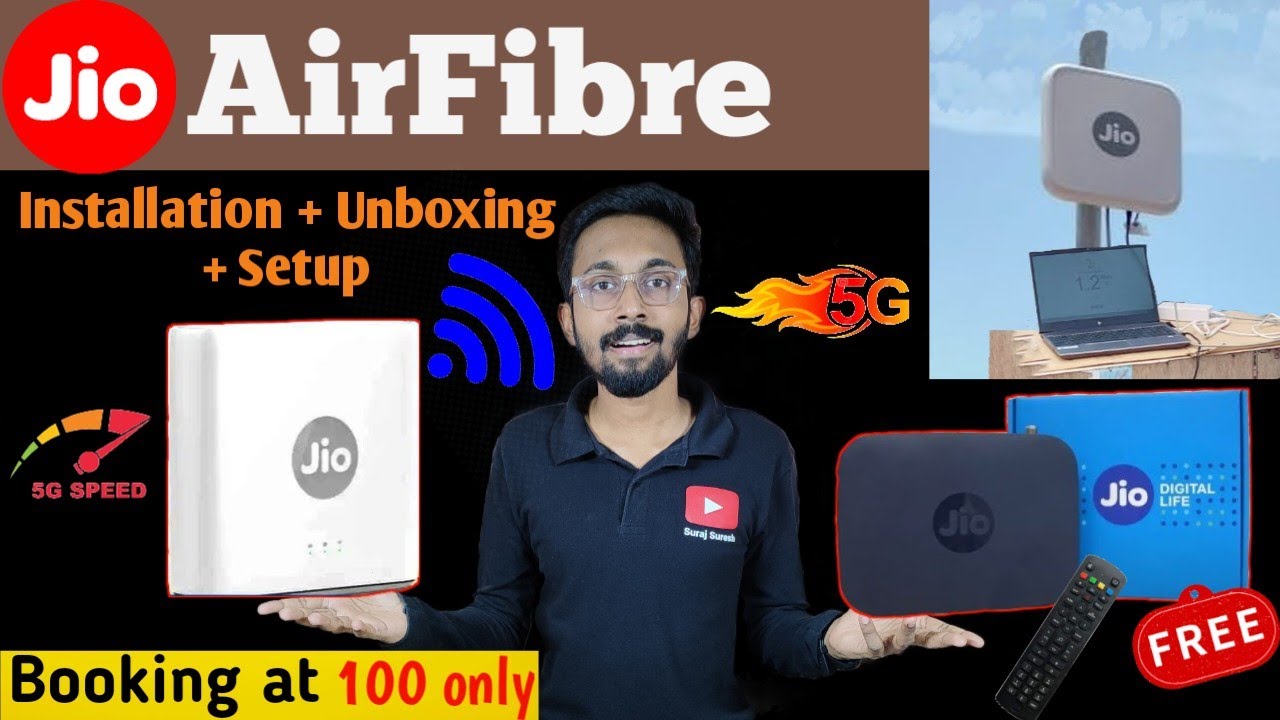 JIO AIRFIBRE | JIO AIR FIBRE 5G | JIO AIRFIBRE INSTALLATION | JIO AIR ...