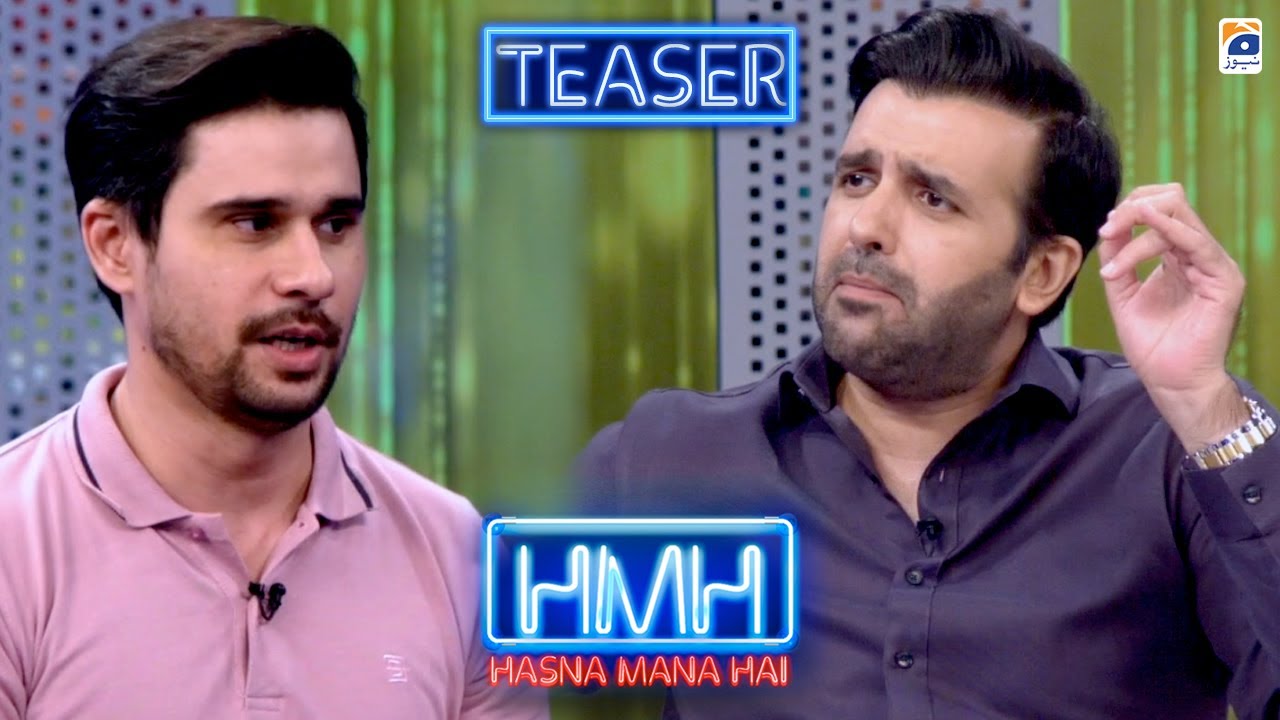 Watch Hassan Ahmed (Actor) in Hasna Mana Hai this Friday at 11:05 PM ...