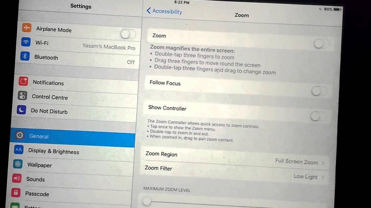 Reduce Ipad brightness more than its default level - YouTube