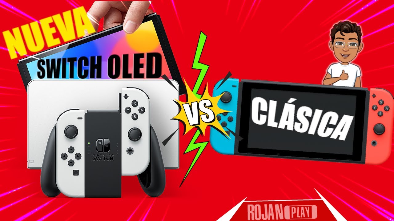 Nintendo SWITCH OLED vs SWITCH NORMAL 🧐 ¿HAY DIFERENCIAS?.. ¡Analizo ...
