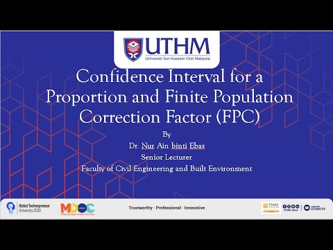 Confidence Interval for a Proportion and Finite Population Correction ...