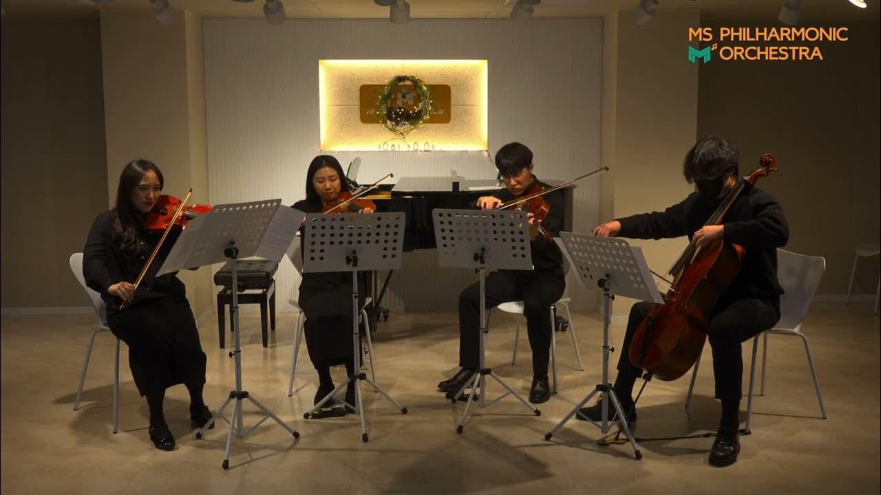 [MSPO 제26회 작은음악회] Borodin - String Quartet No.2 in D Major, I.Allegro moderato - YouTube