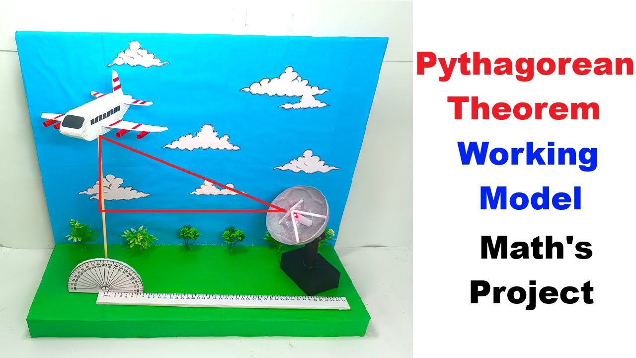 Pythagorean theorem working model for science project exhibition - diy ...