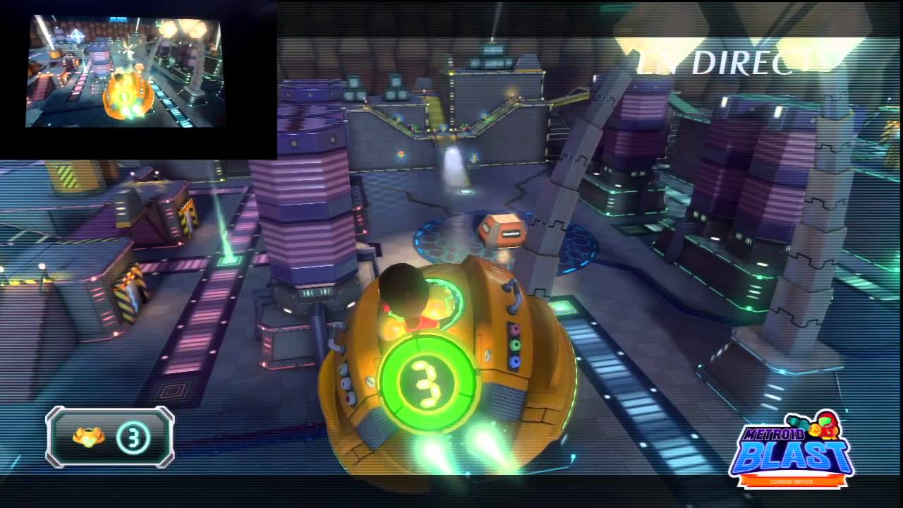 WiiU | Metroid Blast - NintendoLand - YouTube