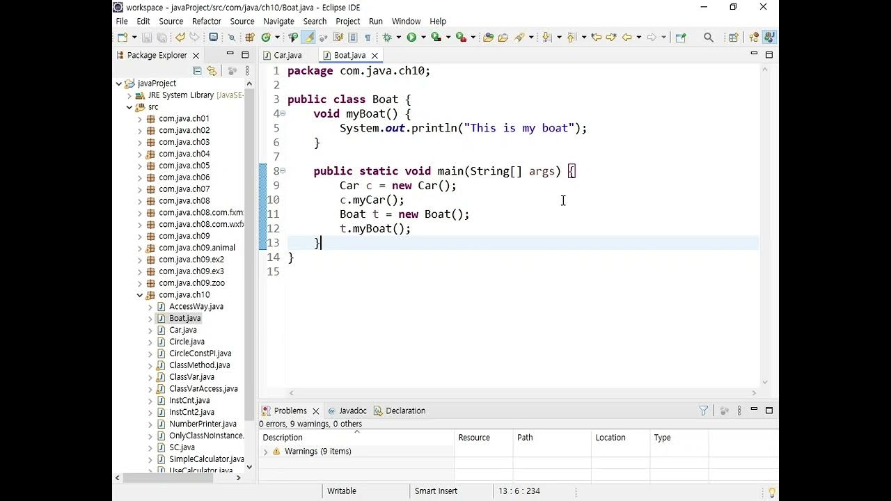 034 Java 실습 - YouTube
