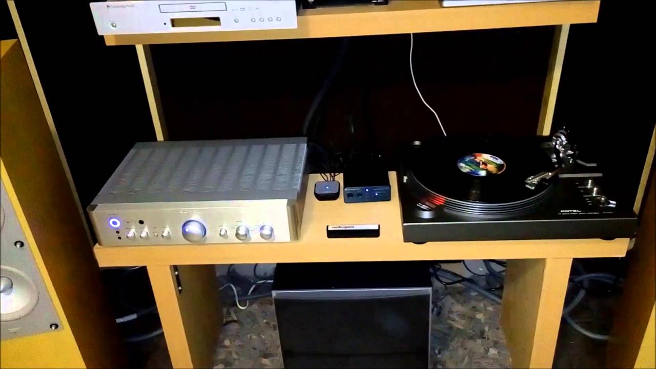 Dire Straits vinil Rotel Ra-1520 Turntable RP-5300 B&W cm4 - YouTube