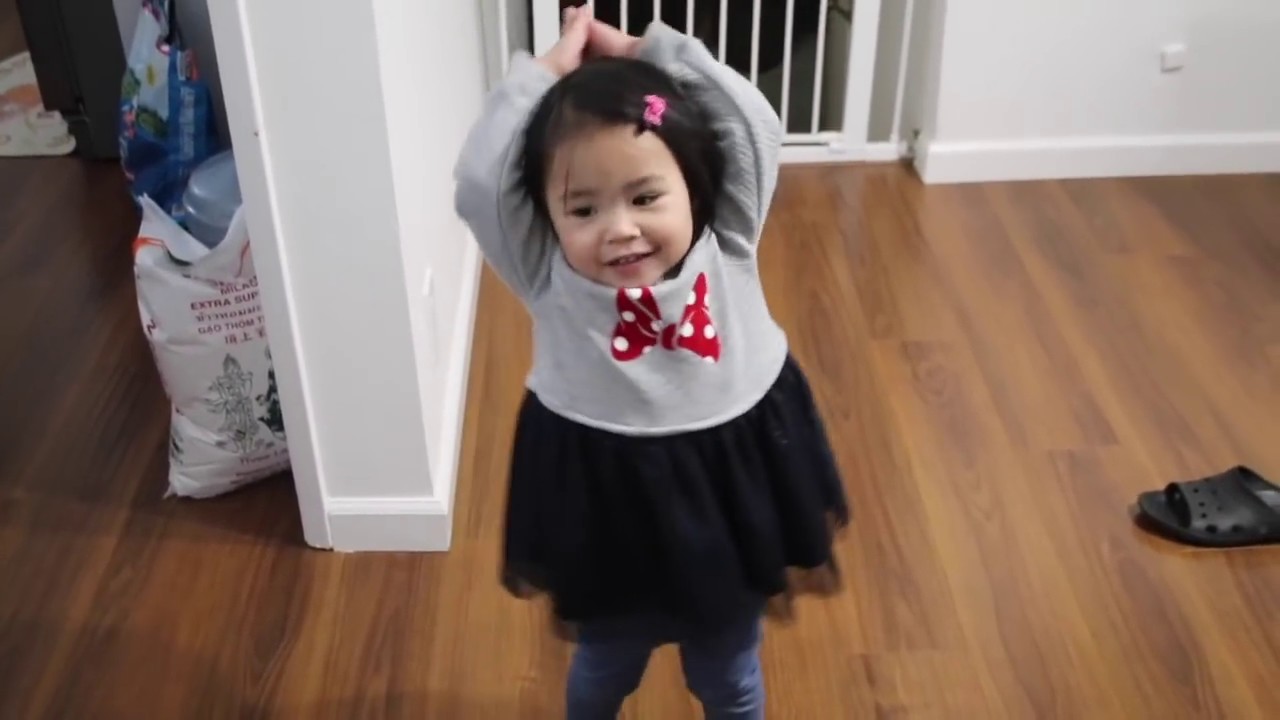 Toddler Dances to Baby Shark Song | Baby Shark Dance Challenge ...