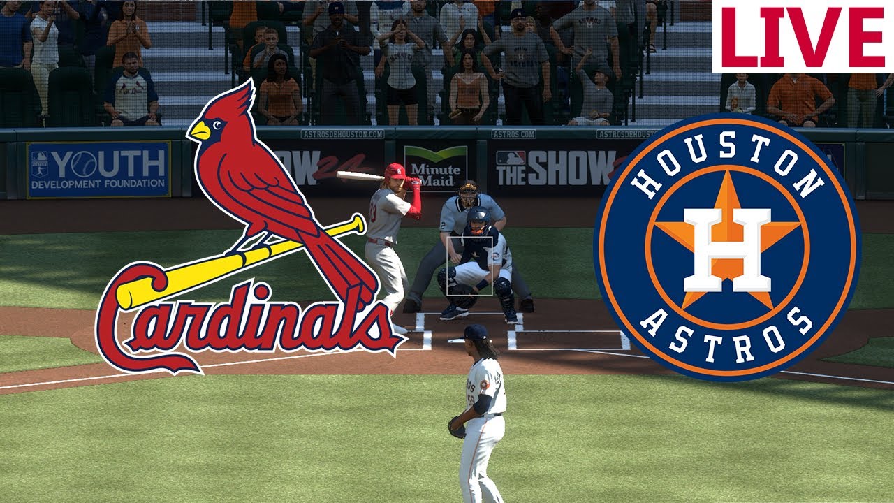 🔴LIVE Baseball 🔴St Louis cardinals VS Houston Astros/June 03 /MLB LIVE ...