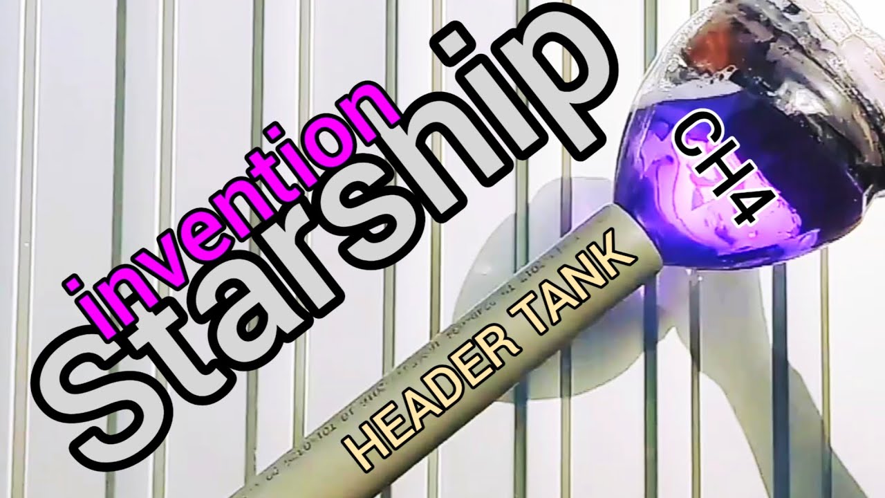 Starship SpaceX methane header tank auxiliary bulkheads - YouTube