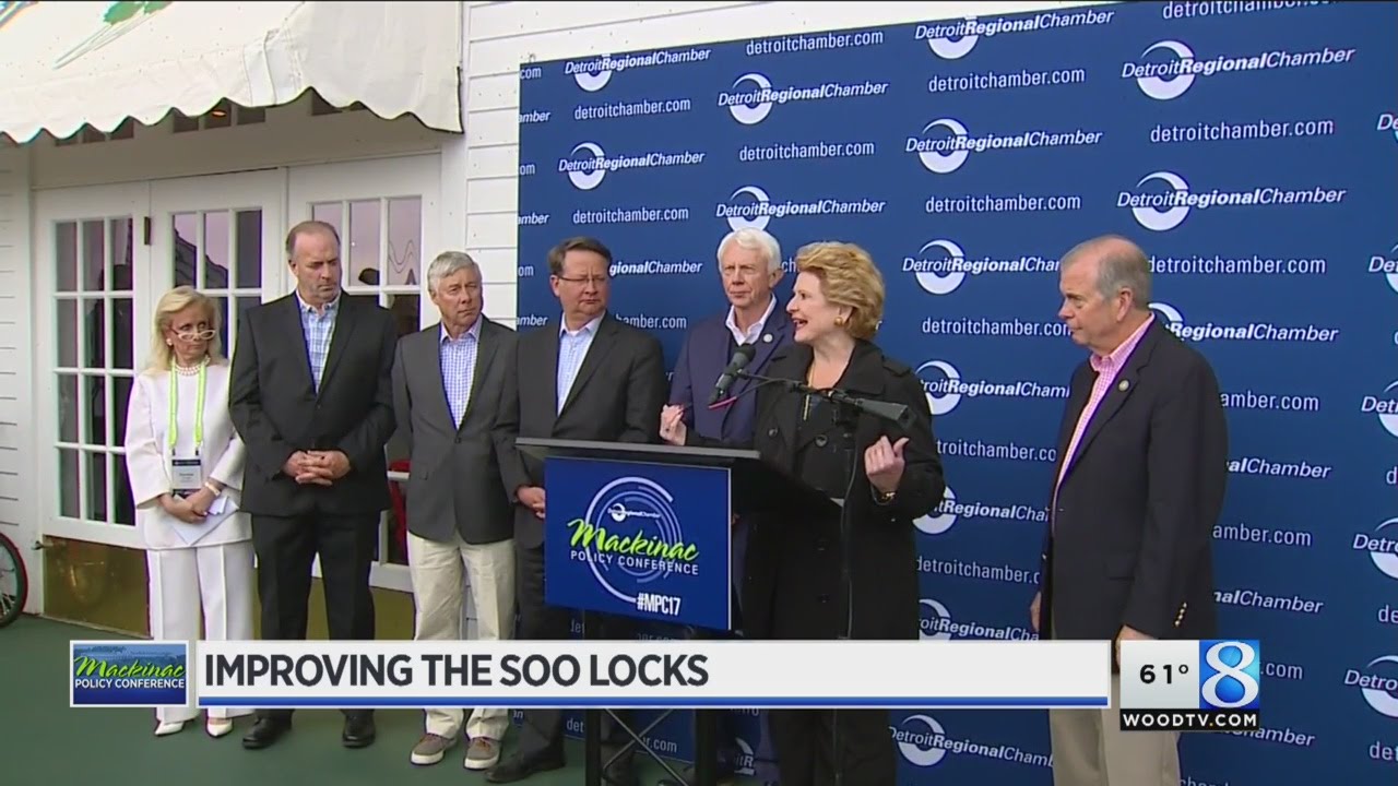 Michigan members of Congress vow to get Soo Locks funding - YouTube