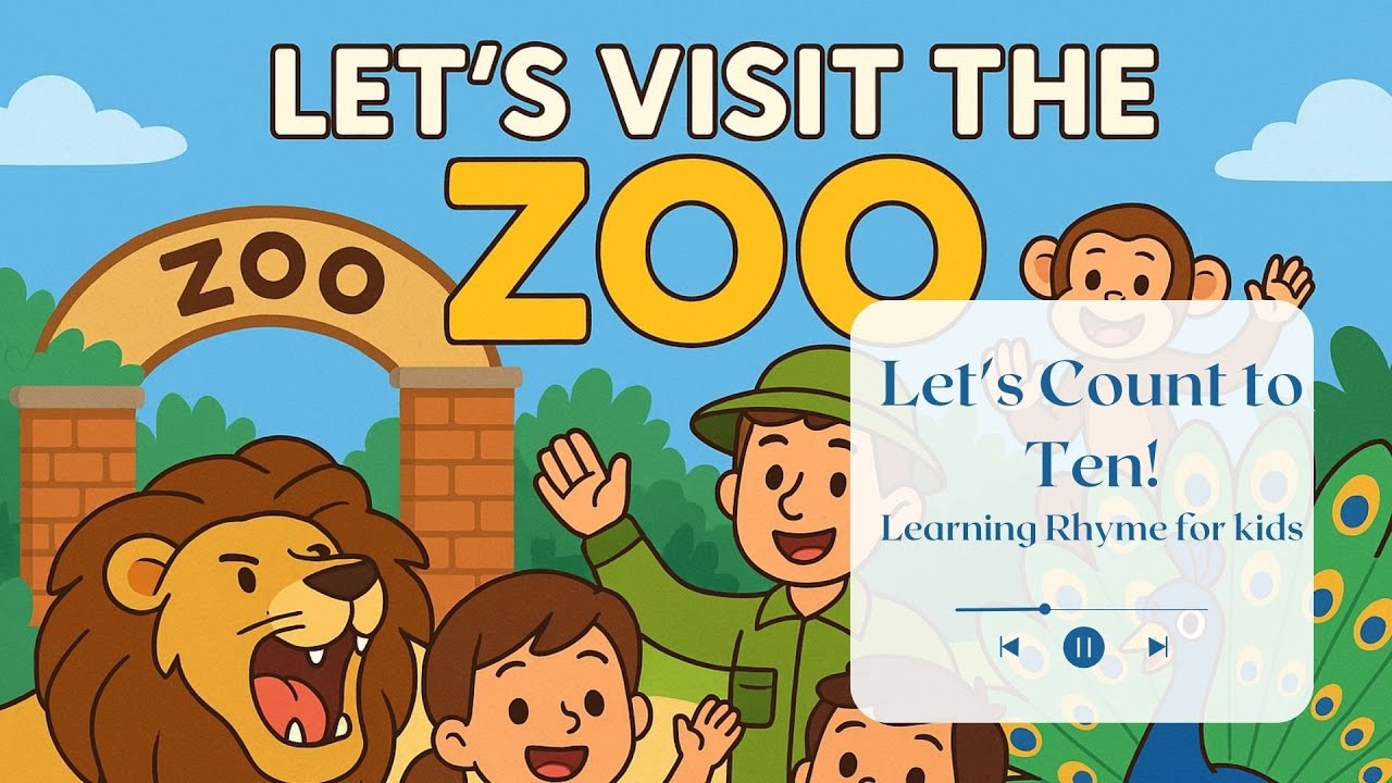 🦁🔢 Let’s Visit the ZOO and Learn the Numbers! 🐒🦚 - YouTube