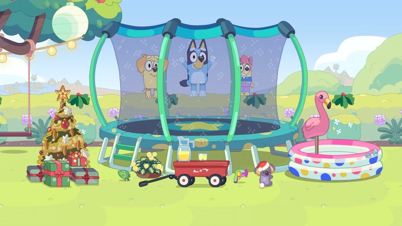 Bluey : Jumping Fun During the Christmas 02 - YouTube
