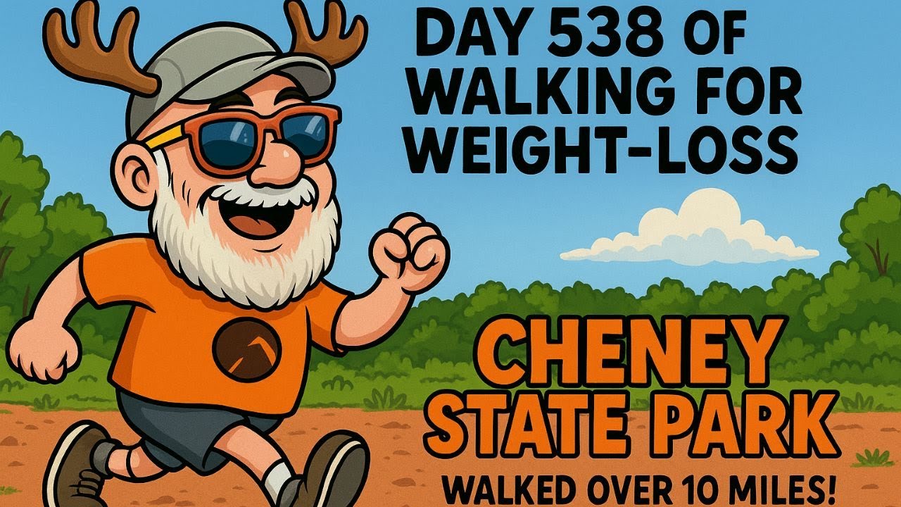 Day 538 of Walking for Weight-Loss! Cheney State Park walked over 10 ...
