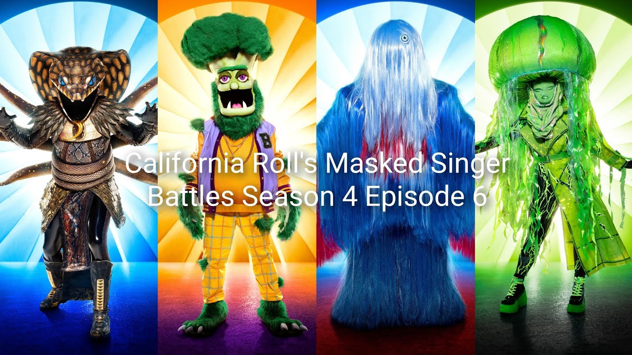 California Roll's Masked Singer Battles Season 4 Episode 6 (Group C ...