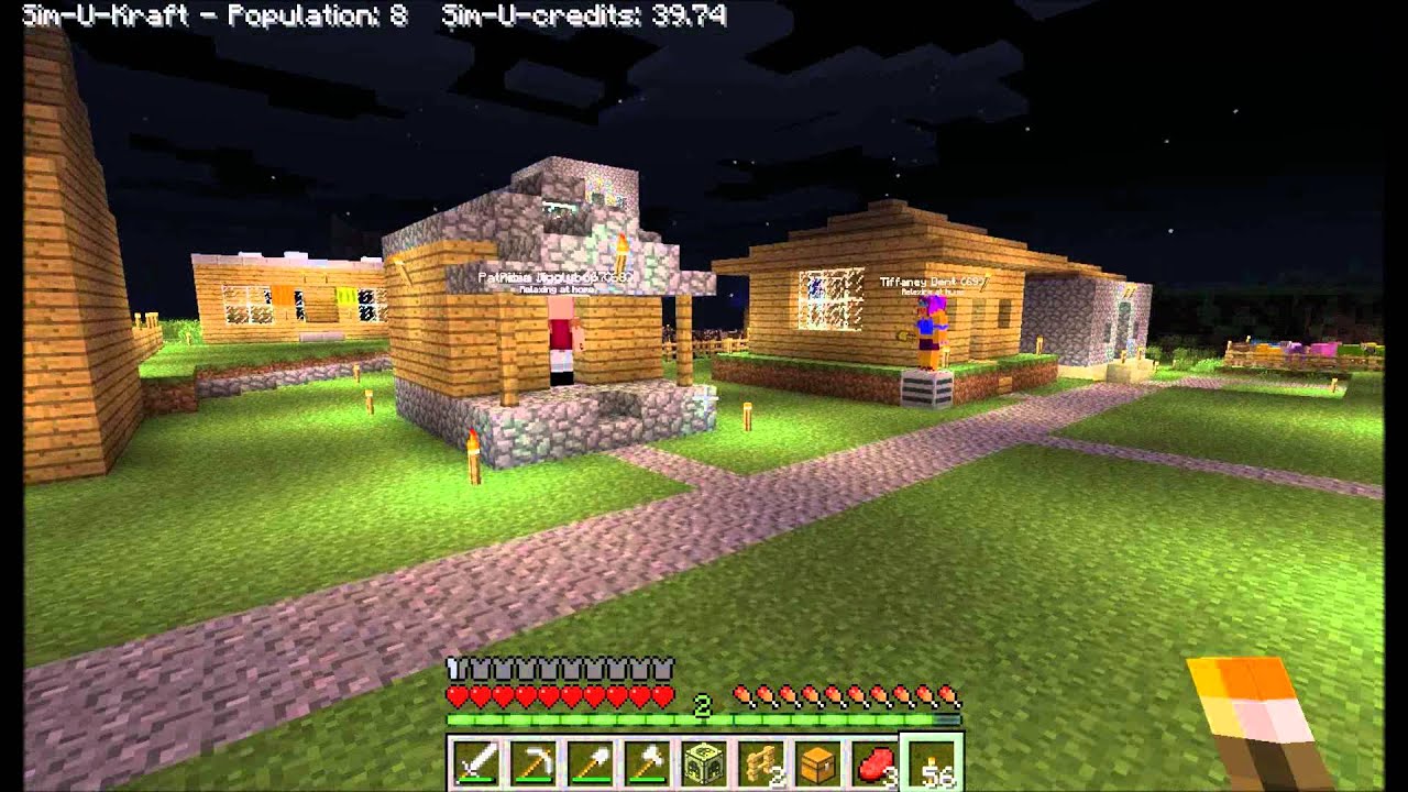 Let's Play Sim-U-Kraft: The Sims Minecraft Mod - Ep.6 - YouTube